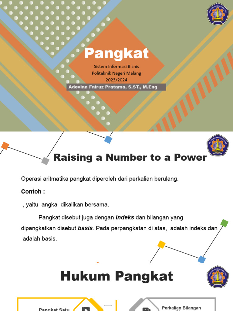 3 - Pangkat | PDF | Metode & Bahan Ajar