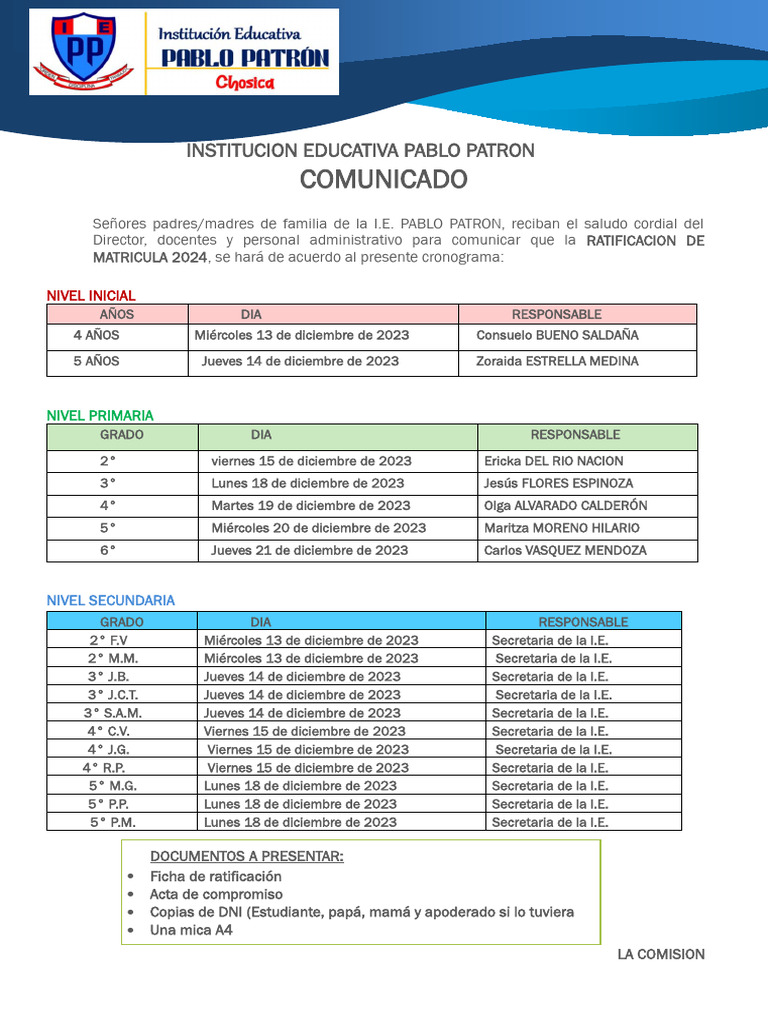 Matric Ula 2024 | PDF