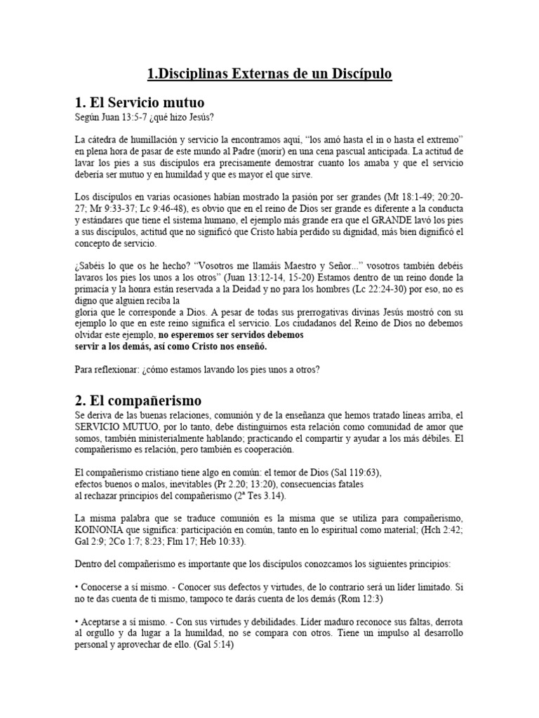 Discipulado Modulo 2 | PDF | Jesús | Diezmo