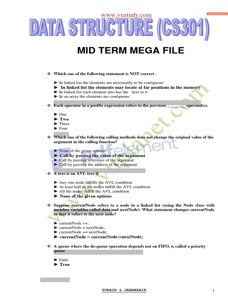 CS301 Midterm Solved Mega File With Reference | PDF | Computer Science | Software Engineering