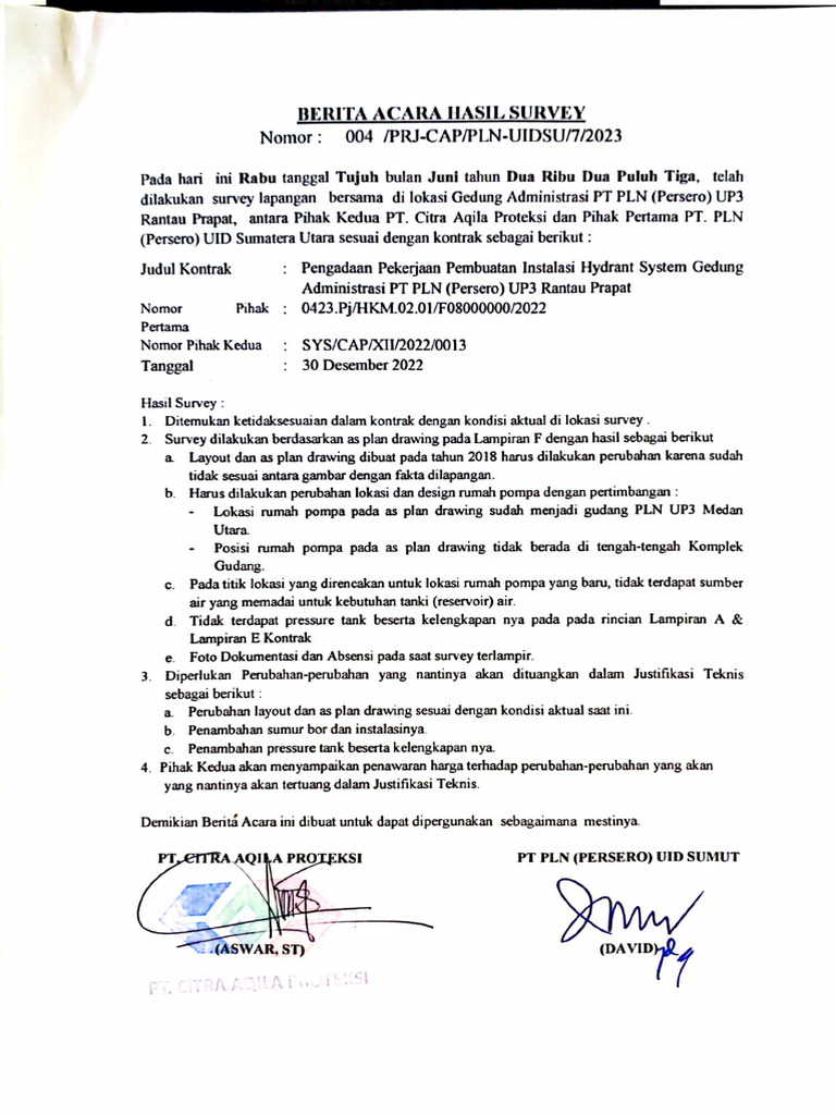 Ba Hasil Survey | PDF