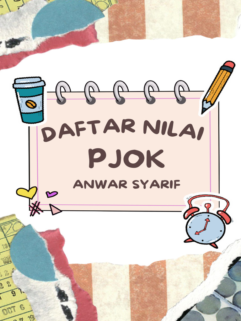 Cover Daftar Nilai | PDF