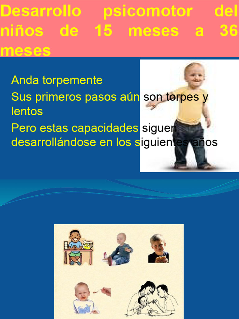 Pautas de Desarrollo Del Niño de 15 Meses A 36 Meses | Descargar gratis ...