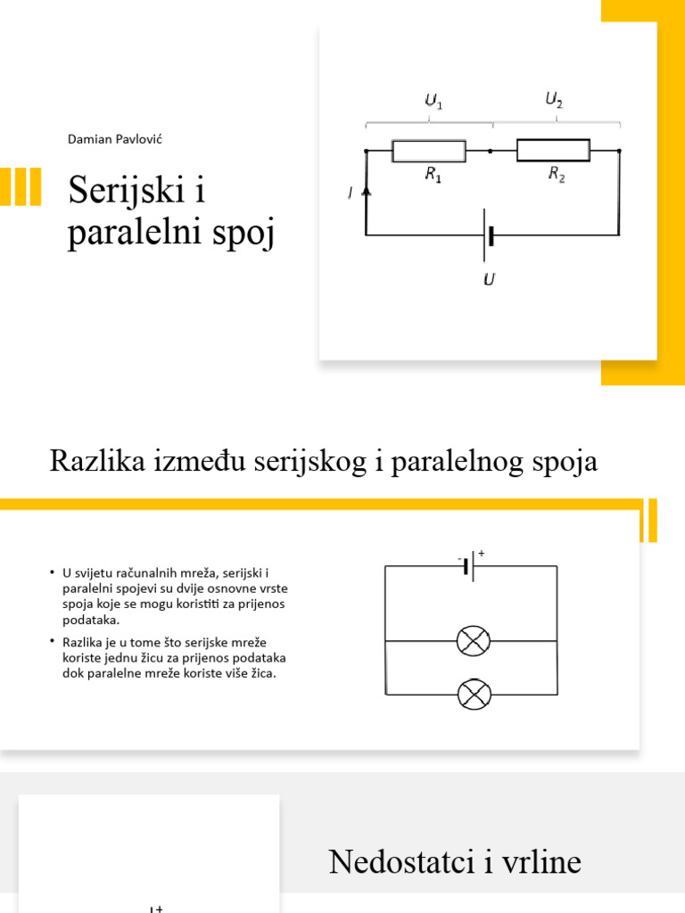 Serijski I Paralelni Spoj | PDF