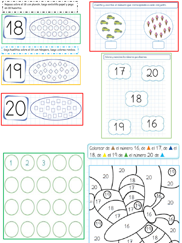Números 18,19,20 | PDF