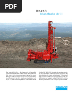 D25KS D245S Blasthole Drill PDF | PDF | Drill | Drilling Rig