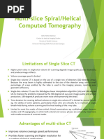 Understanding Pitch in CT Scans | PDF | Ct Scan | Imaging