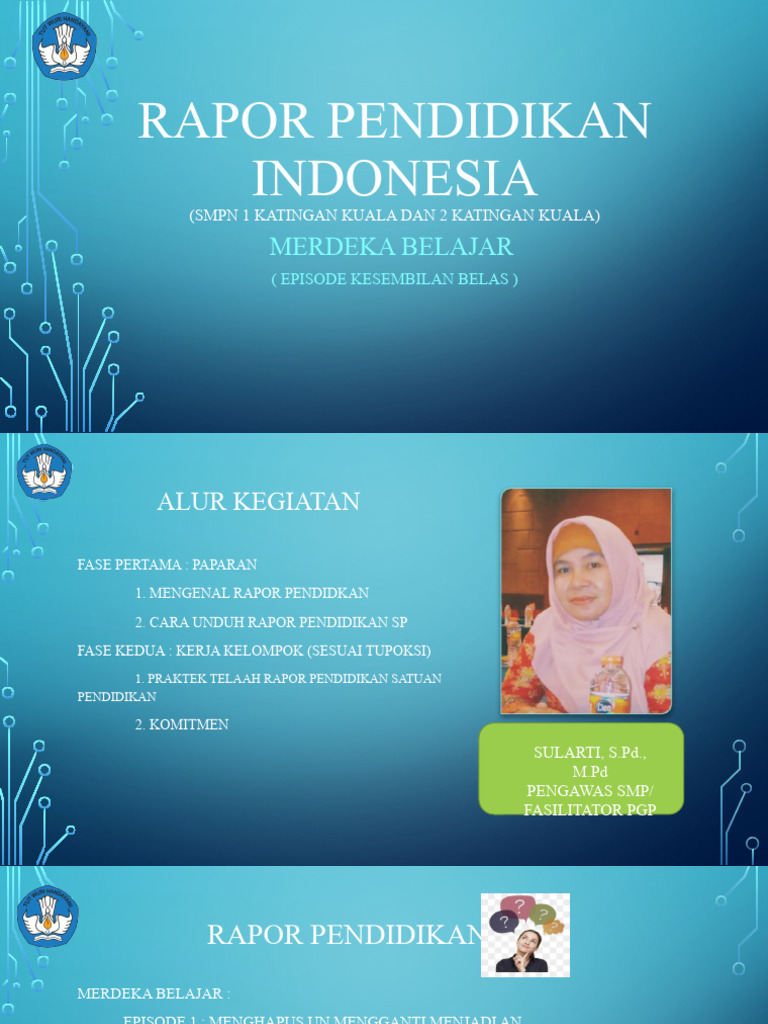 Rapor Pendidikan | PDF