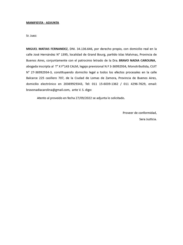 Adjunta Miguel Fernandez | PDF