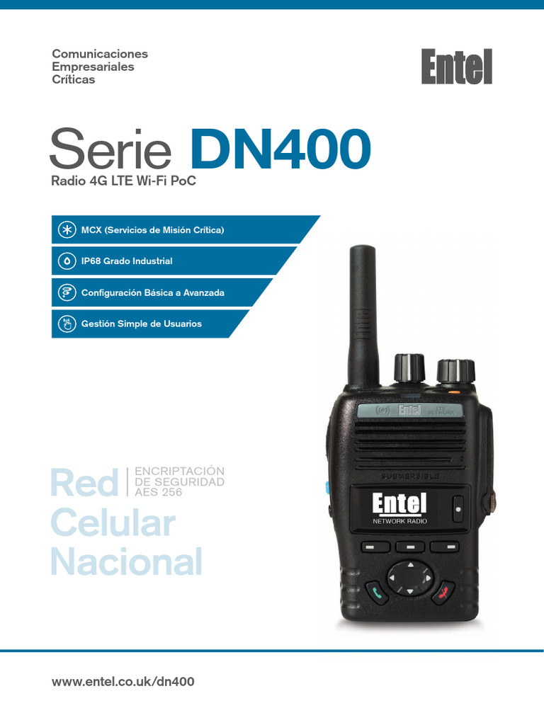 Soluciones DN400 PoC y MCX | PDF | Teléfonos móviles | Bluetooth