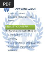 OET Writing Recent Benchmarks Corrected Letters | PDF