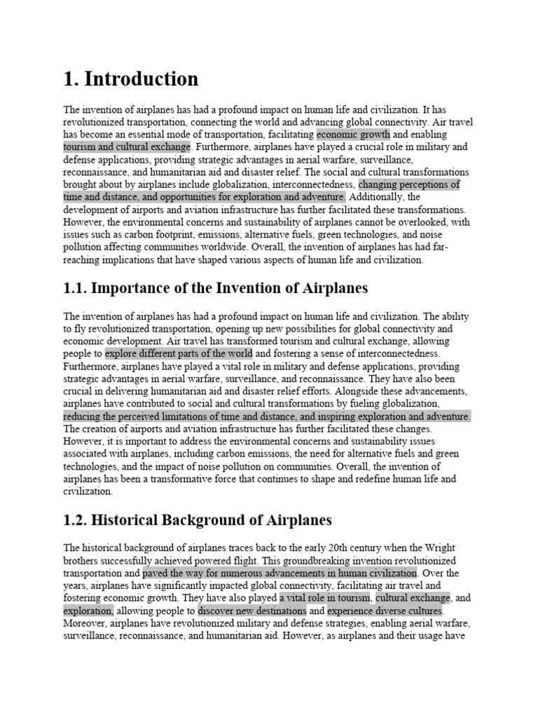 Airplane | PDF | Transport | Tourism