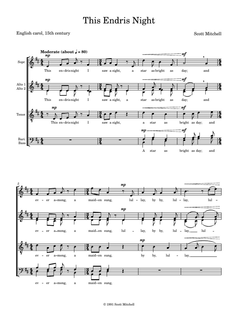 This Endris Night | PDF