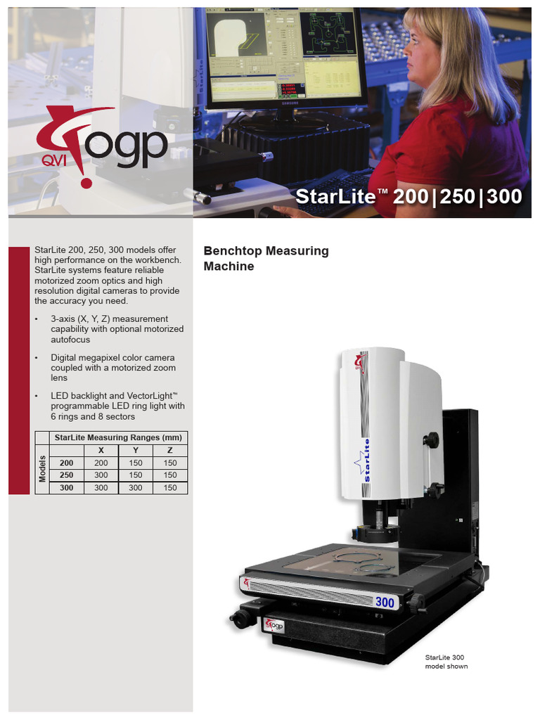 StarLite 250 300 OGP INTL 794131 1019 | PDF