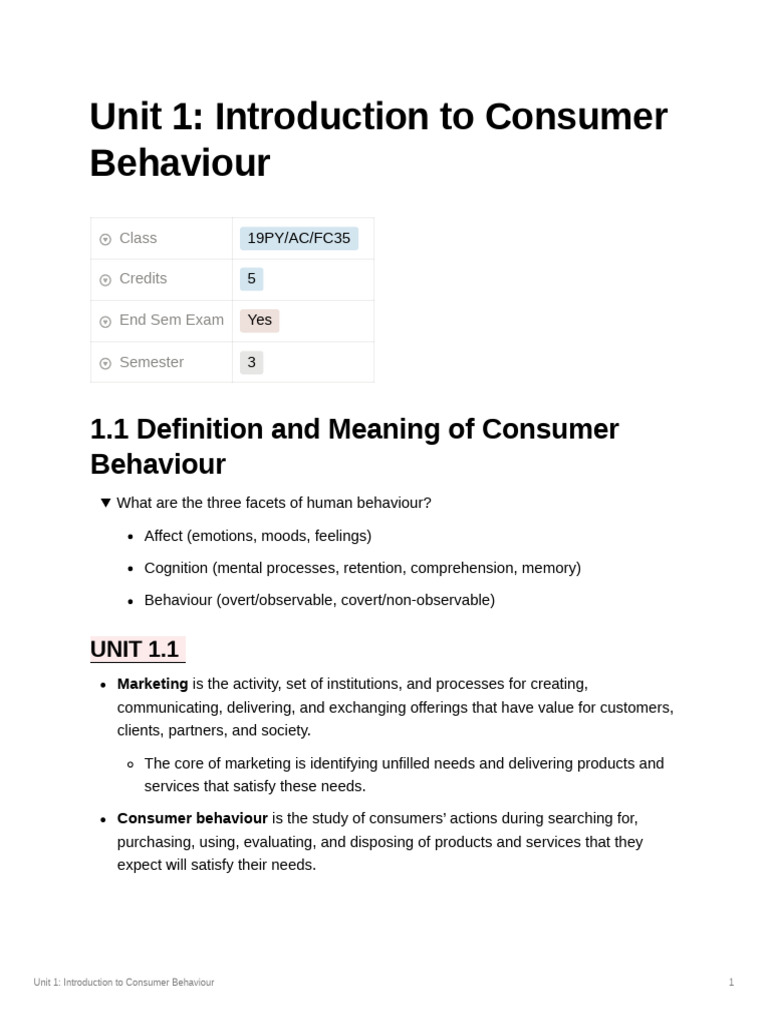 Consumer Behavior Insights | PDF | Consumer Behaviour | Marketing
