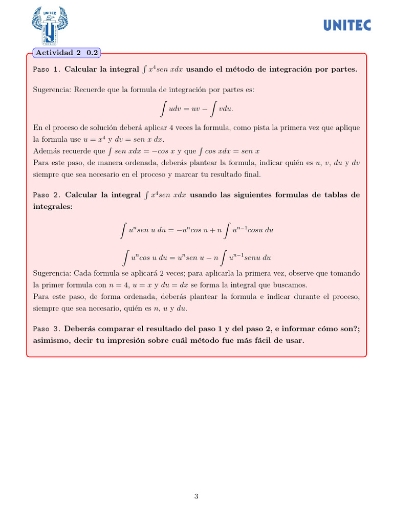 Foro 2. Cálculo Integral - Erick Zúñiga | PDF