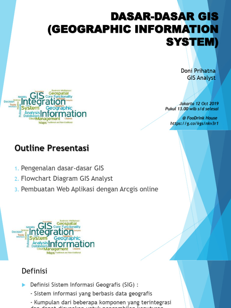 Membuat Web Applikasi Dengan Menggunakan ArcGIS Online Tanpa Coding | PDF