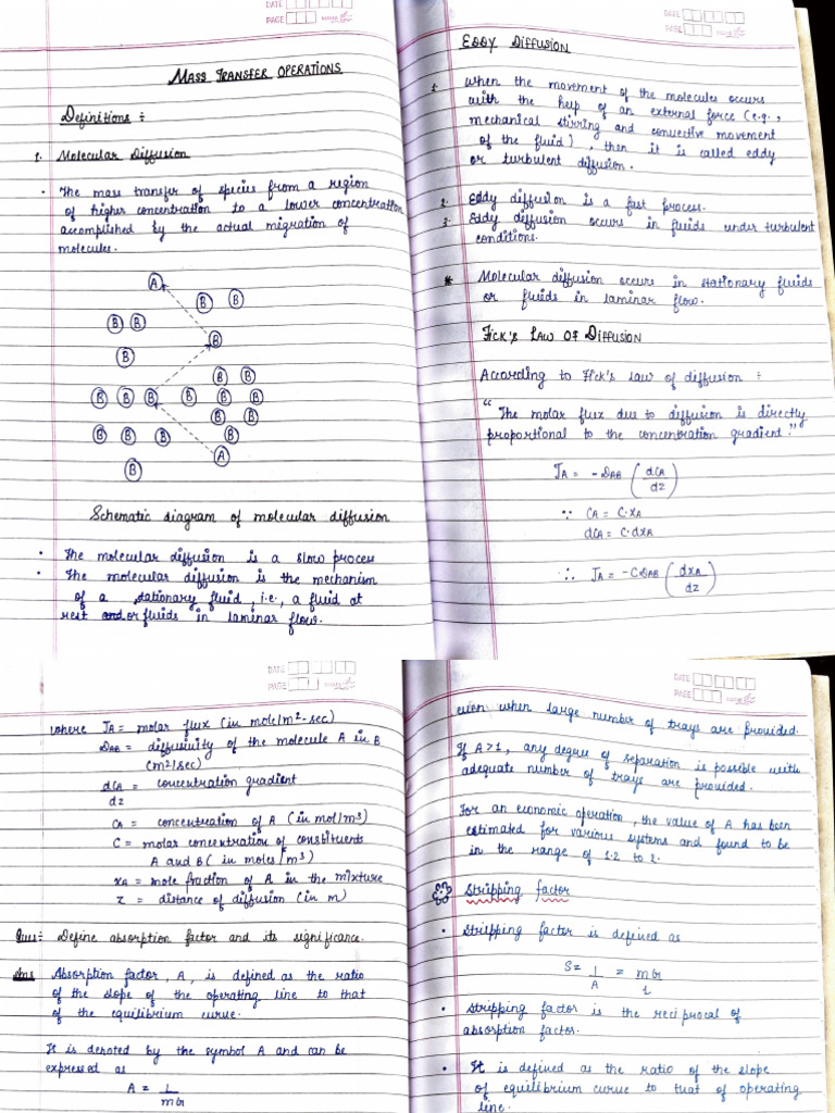Mass 1 Imp Questions and Topics | PDF