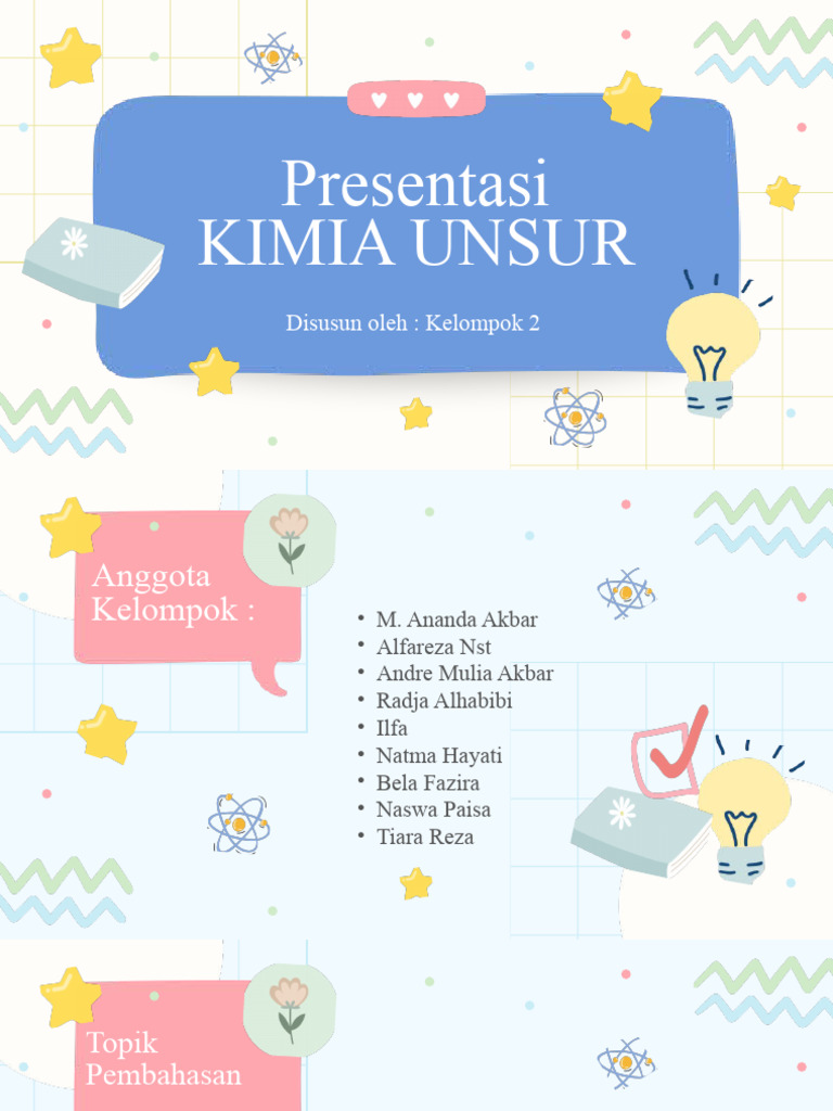 Sifat dan Reaksi Unsur Kimia Dasar | PDF | Sains & Matematika