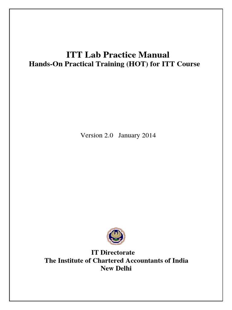 Lab Practice Manual Version-2.0 | PDF | Computer Network | Wireless Lan