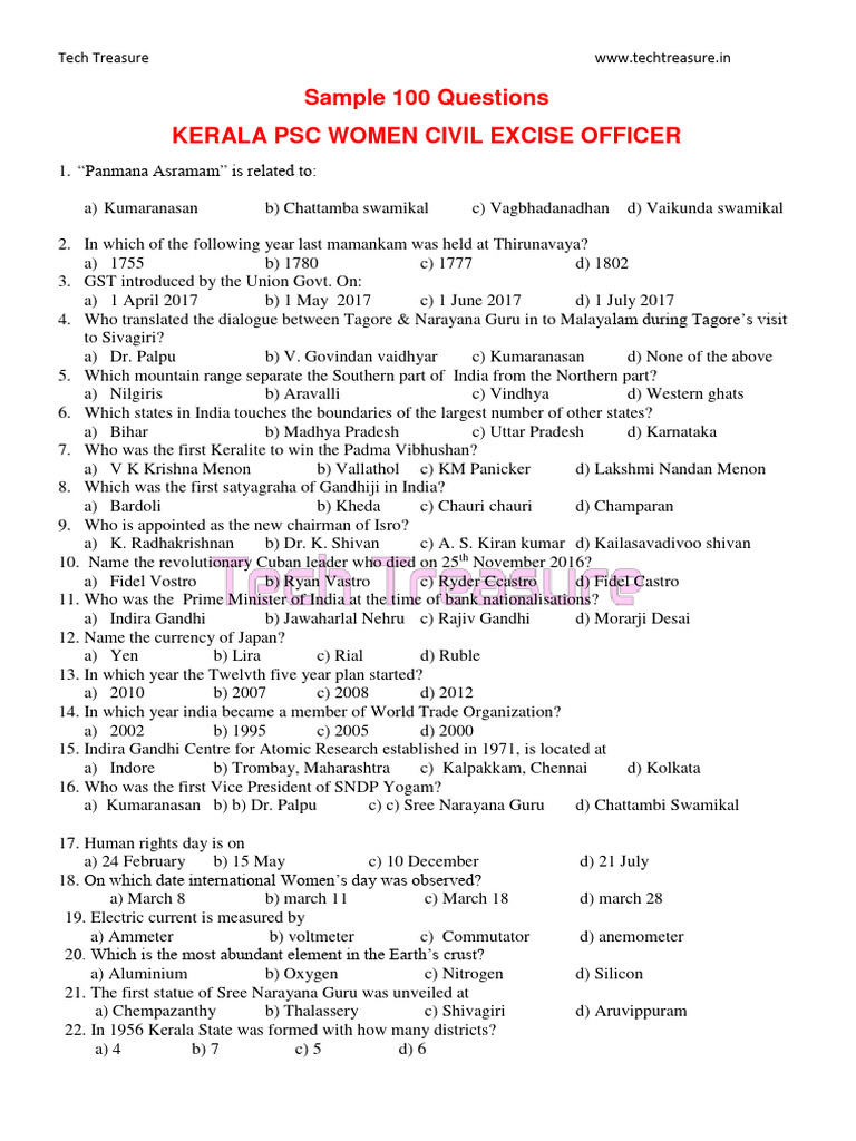 PSC Questions | PDF | English Language