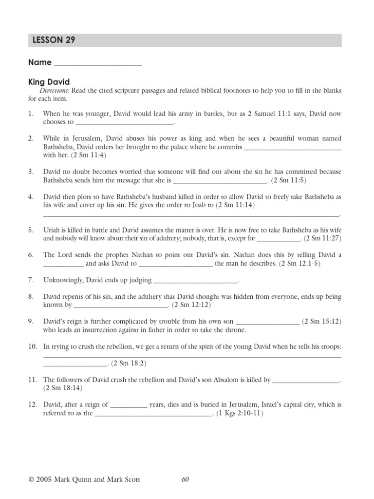 King David | PDF