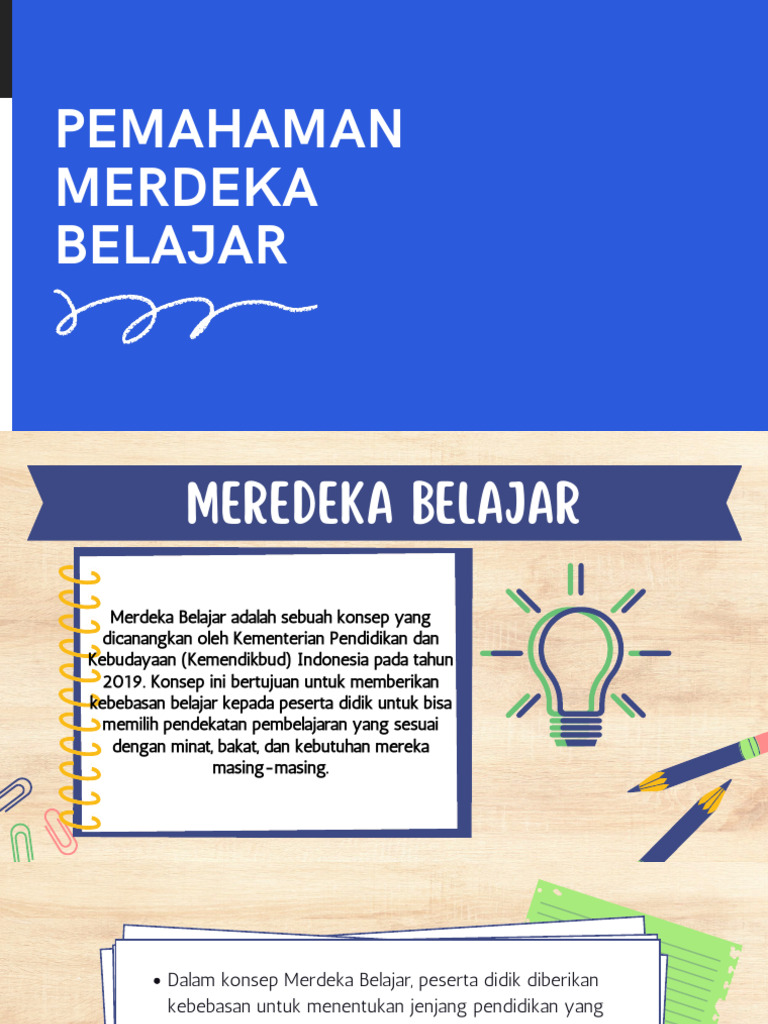 Merdeka Belajar: Kebebasan Pendidikan | PDF