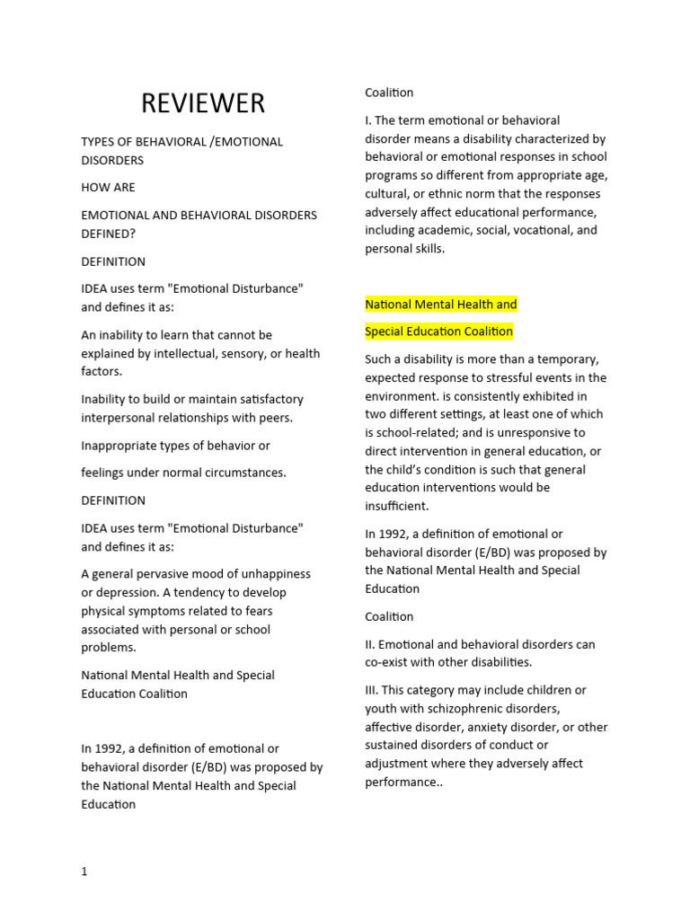 Social Deviation Reviewer | PDF | Mental Disorder | Psychosis