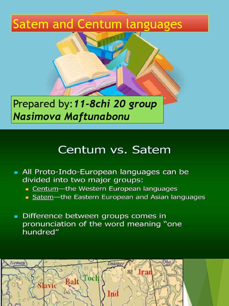 Satem and Cetum Languages. | PDF