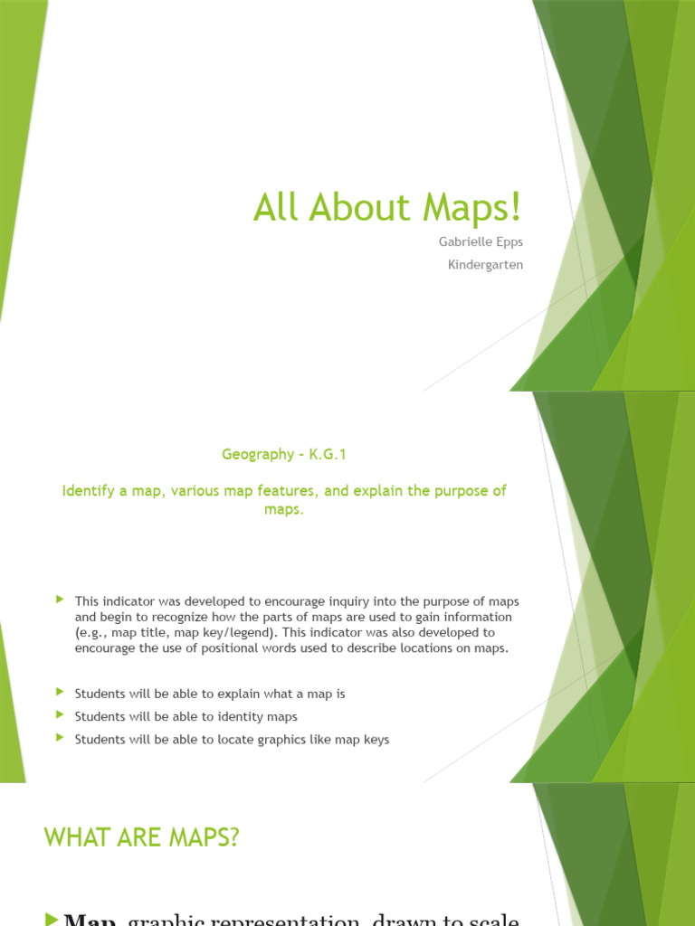 All About Maps | PDF | Map | Creative Commons License