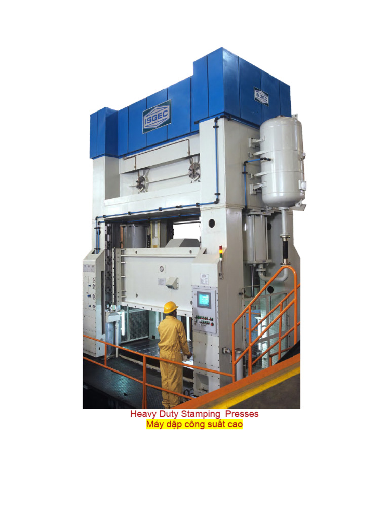 Heavy Duty Stamping Presses - Bandich | PDF