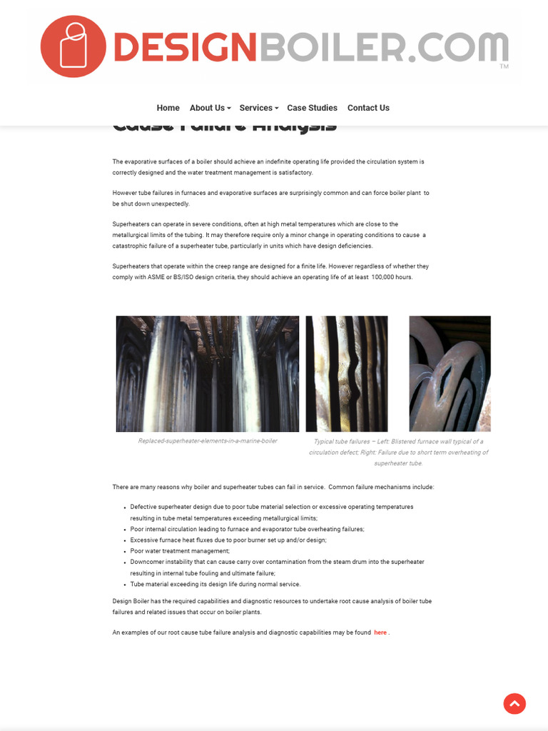 Boiler & Superheater Failure Analysis | PDF | Boiler | Heat