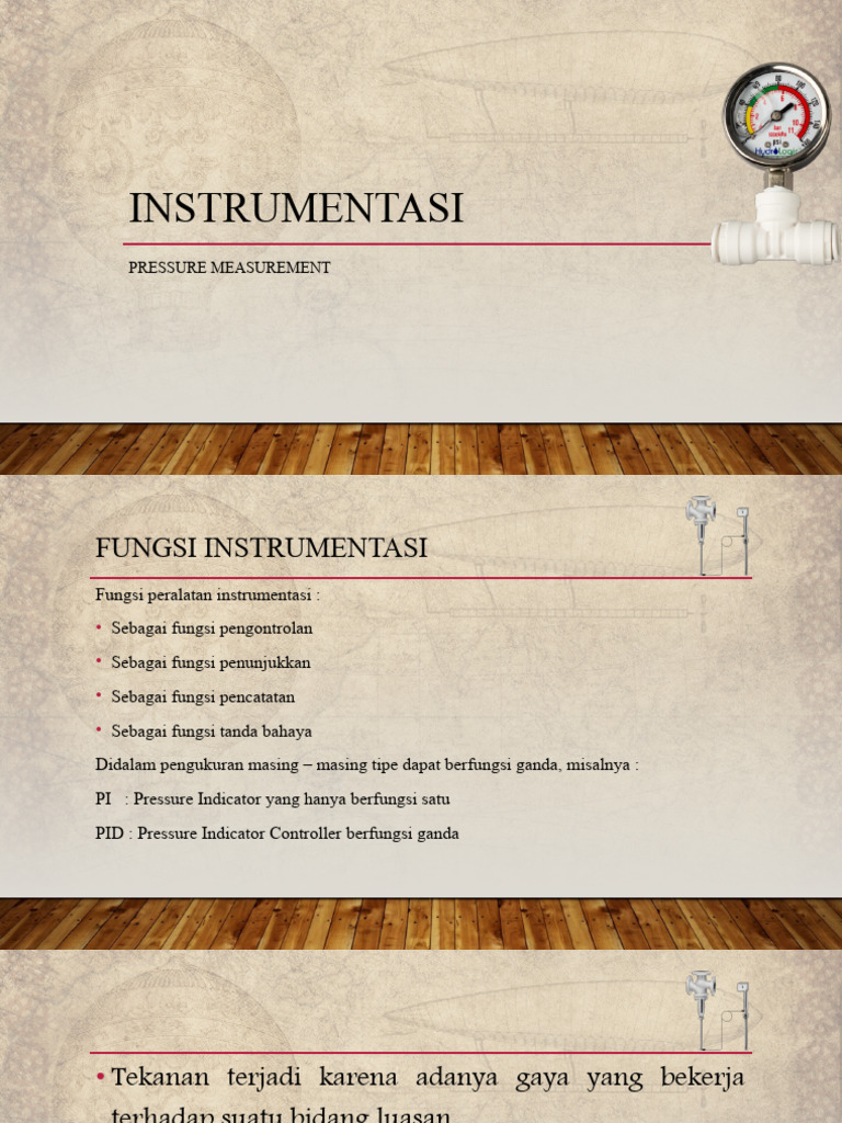 Pressure Instrument | PDF