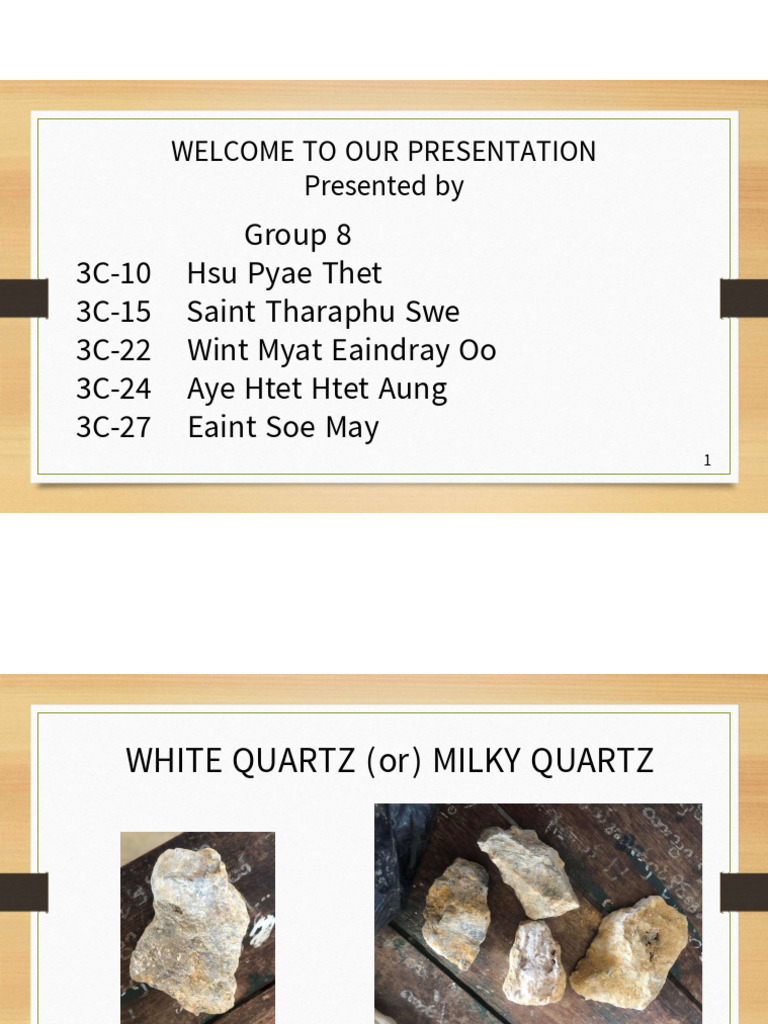 White Quartz | PDF | Quartz | Geology