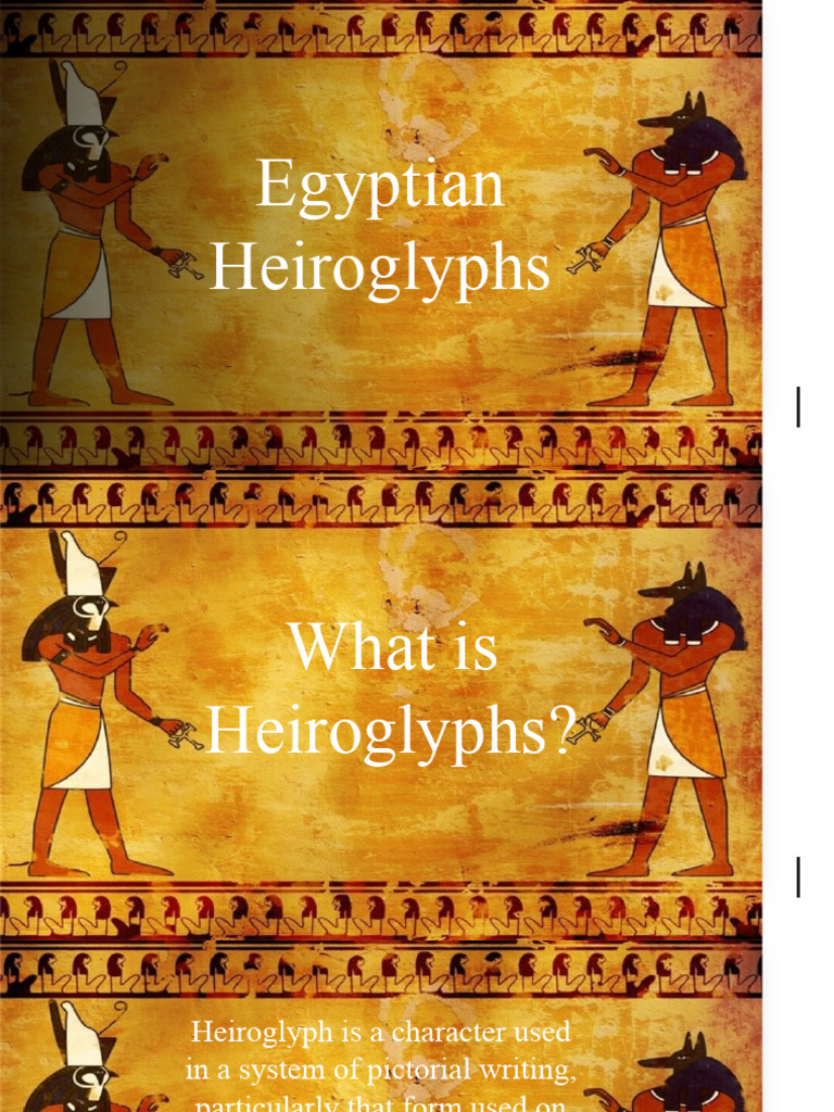 Understanding Egyptian Hieroglyphs | PDF | Language Arts & Discipline ...