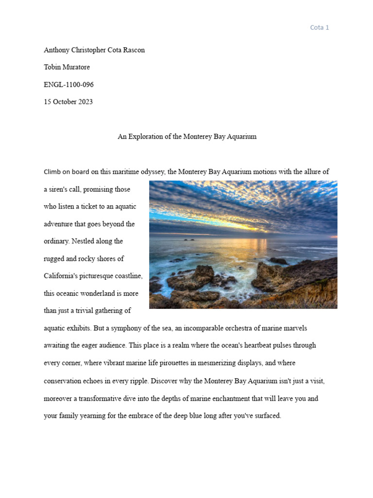 Anthony Christopher Cota Rascon - Review | PDF | Conservation Biology ...