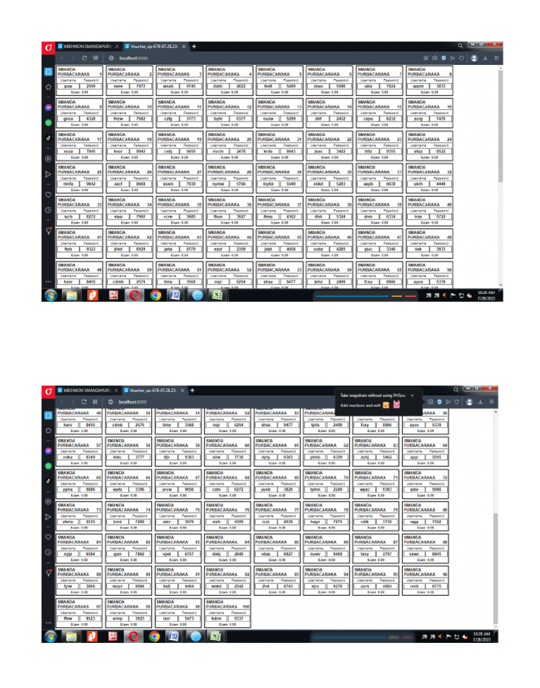 Voucer 28 Juli 23 | PDF