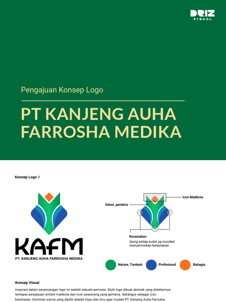 Konsep Logo Kesehatan KAFM | PDF