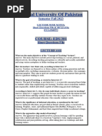 EDU301 General Methods of Teaching (PAST PAPER SOLVED QUESTIONS) (FINAL TERM) | PDF | Learning ...