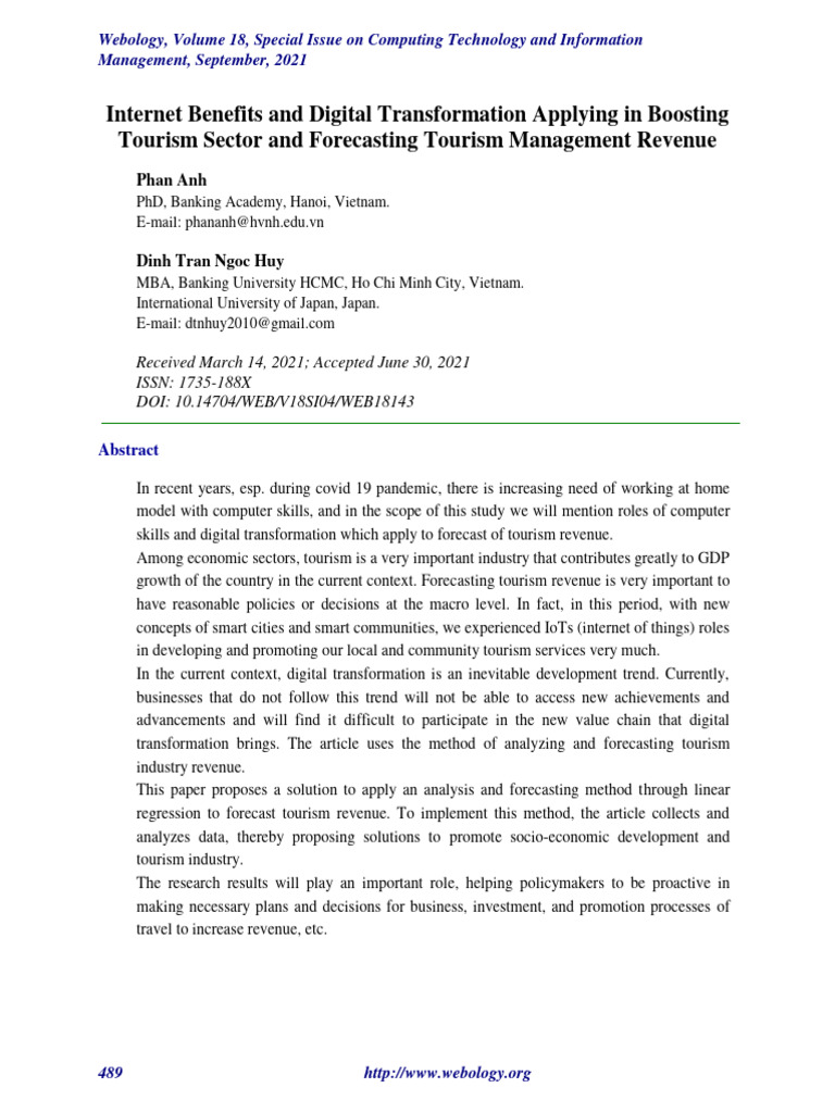 231114-Internet Skills and Digital Transportation Roles | PDF | Regression Analysis | Forecasting