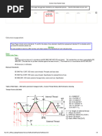 External ISO Metric Trapezoidal Screw Threads Table Chart Sizes TR8 ...