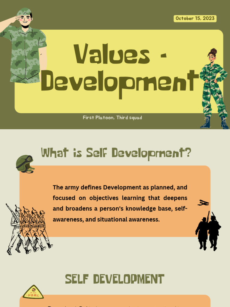 Values-Development | PDF | Self Concept | Identity (Social Science)