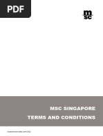MSC USA Contract Agreement | PDF | Bill Of Lading | Cargo