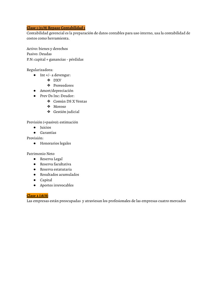 Contabilidad Gerencial | PDF | Contabilidad | Inflación