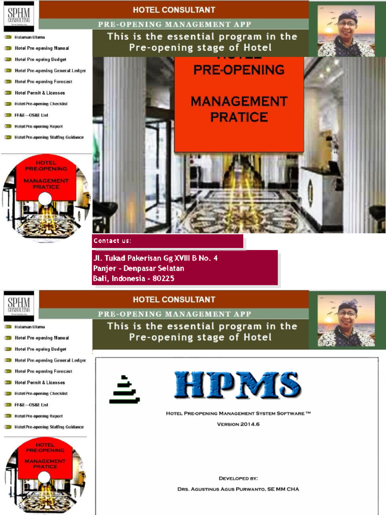 Hotel Pre-Opening Training Berbasis Applikasi | PDF