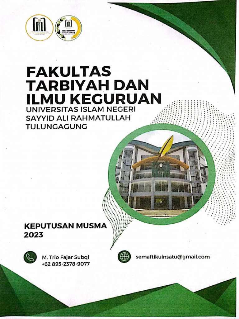 Keputusan Musma Ftik 2023 | PDF