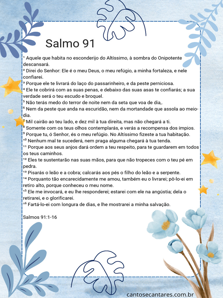Salmo 91 Completo | PDF