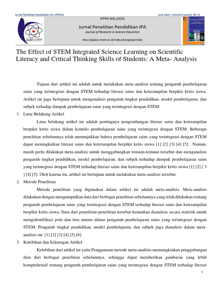 Artikel Internasional Rio Setiawan Syam | PDF