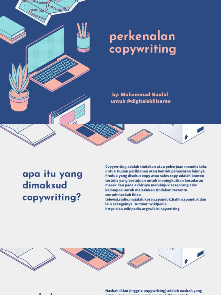 Pengantar Copywriting dan Manfaatnya | PDF