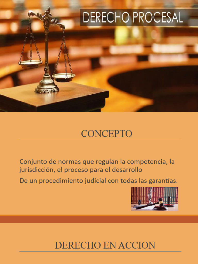 Derecho Procesal | PDF | Ley procesal | Jurisdicción